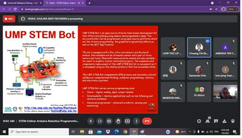 Stem Online Arduino Robotics Programming 202117 Smk Bau Sarawak Ir
