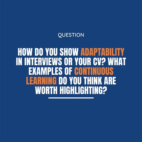 Did You Know That “adaptability” And “continuous Learning” Are The Two