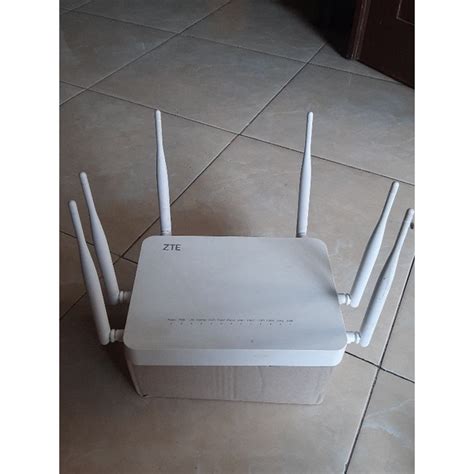 Zte ZXHN F Antenna Gpon ONT Modem Router Access Point Shopee Malaysia