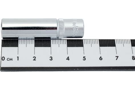 Набор головок 1/4", длинные 12 гранные, дюймовые, на планке,11 шт ...