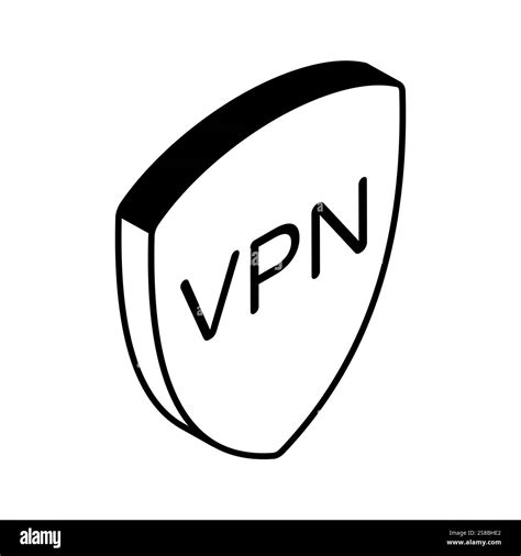 Secure Vpn Network Protection Isometric Vector Design Stock Vector Image And Art Alamy