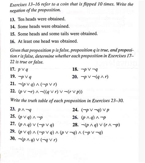 Solved Exercises 13 16 Refer To A Coin That Is Flipped 10