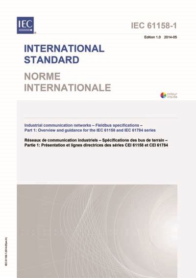 Iec 61158 1 Ed 1 0 B 2014 Industrial Communication Networks