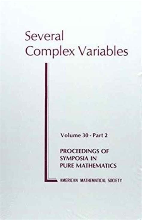 Several Complex Variables Part 2 9780821802502 Boeken