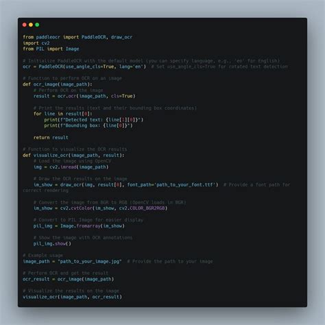 Text Detection And Ocr Visualization With Paddleocr In Python In 2025