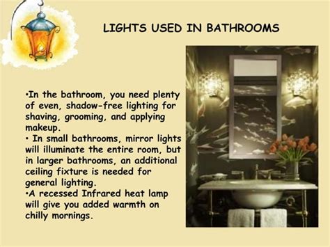Types Of Lights And Lamps Used In Residencespptx