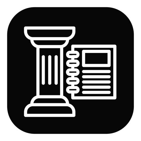 Premium Vector Column Vector Illustration