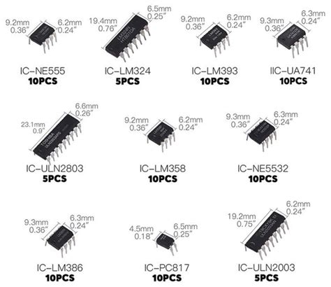Integrated Circuit Chips Sm Components