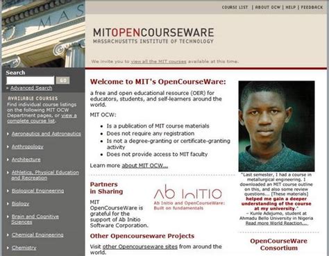 Mit Offers All Courses Free Online One Mans Blog Mit Offers All Courses Free Online One Mans Blog