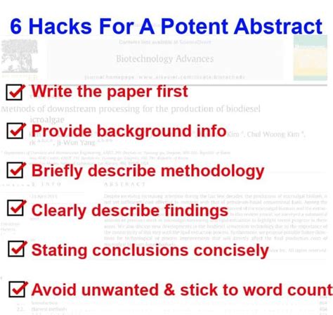 Abstract Writing For Scientific Papers Everything You Need To Know