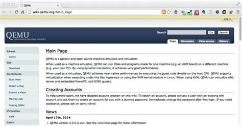 オープンソースのエミュレーターQEMU 2 0 0リリース ソフトアンテナ