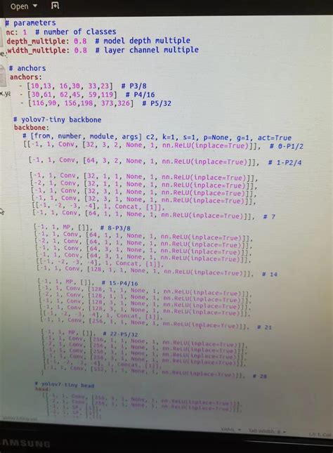 yolov7 tiny yaml中更改depth multiple和width multiple后生成engine文件的过程中报错