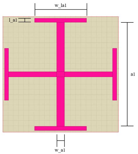 8 Basis Of Unit Cell Design With Parameters Labeled Download