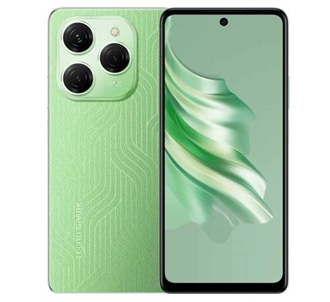 Tecno Spark 20 Pro 8 256 Kj6 Magic Skin Green Price In Bahrain Buy Online