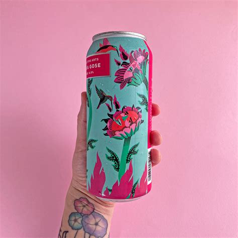 Guava Gose Beer Behance