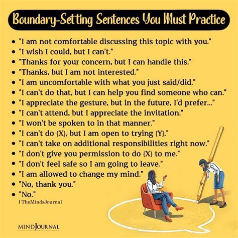 boundary setting sentences you must practice self love quotes