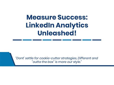 Unlocking Business Growth Harness The Power Of LinkedIn S Analytics Tools To Measure Success