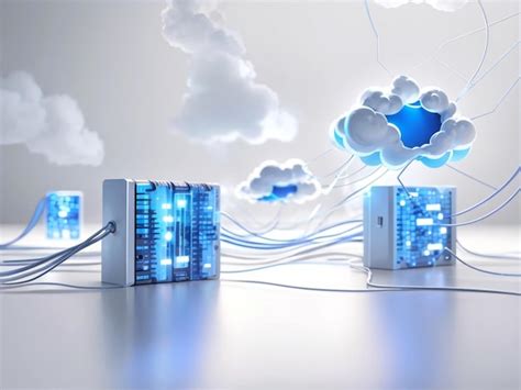 Premium Photo Data Storage And Cloud Technology Empowering The