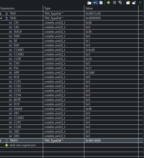 stm32l412 one pulse timer not resetting at update
