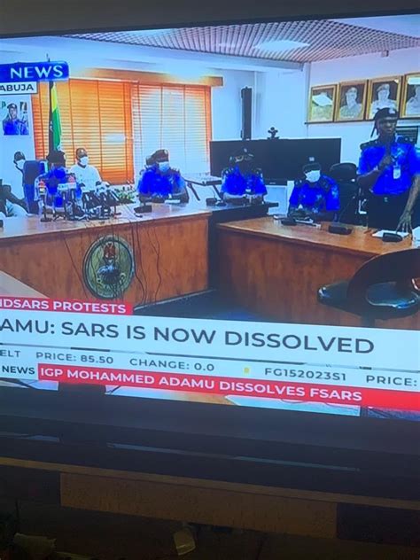 Igp Mohammed Adamu Disbands Sars Nationwide Video Politics Nigeria
