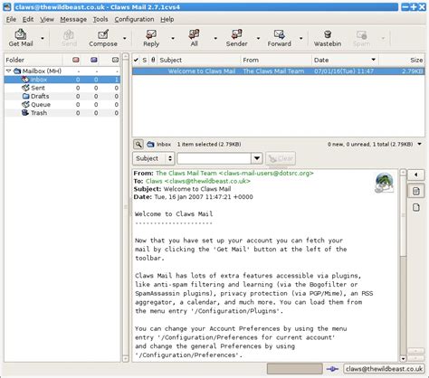 2025年 8 款出色的linux开源电子邮件客户端
