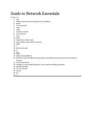 Itn Ch Docx Guide To Network Essentials Chapter Course Hero