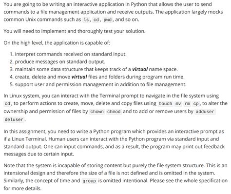 solved this is a programming exercise to be completed