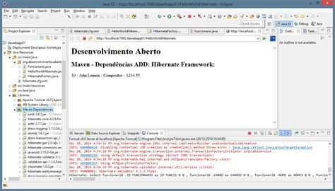Maven Configurando E Usando O Maven Add Dependency Hibernate Oracle Desenvolvimento