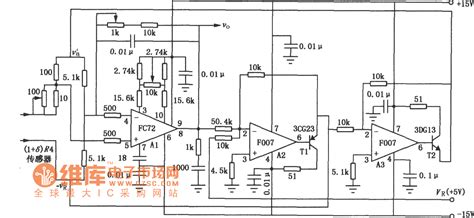 High Precision Linear Amplifier Circuit Composed Of F007 Amplifier
