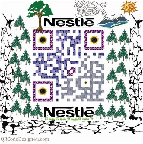 Nestle Qr Code Qr Code Coding Website Design