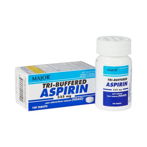 Tri Buffered Aspirin Tablets Medline