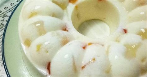 Resep Puding Busa Buah Cocktail Oleh Natnathh Cookpad