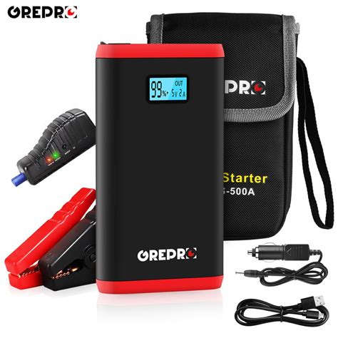 500A Auto Jump Starter 12V Externe Auto Batterij 9... – Grandado