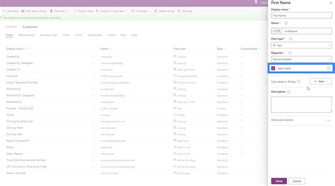PowerApps Entities How To Add Different Types Of Fields