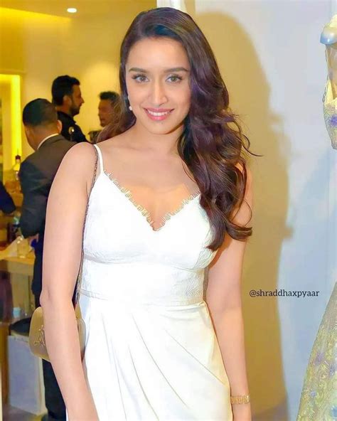 Pin By Tl On Shraddha Kapoor White Dress Dress Fashion