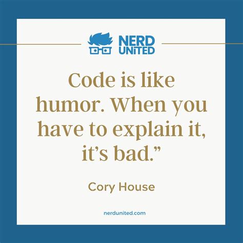 Nerd On Linkedin Code Is Like Humor