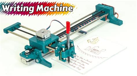 Writing Machine Robot Arduino Science Project Writing Machine Science Projects Science