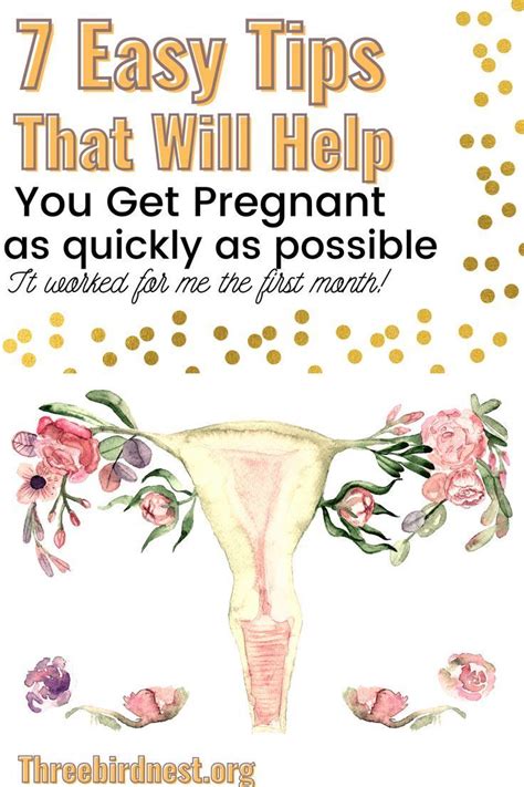 7 Tips For Getting Pregnant Faster Getting Pregnant Tips Planning To Get Pregnant Pregnant