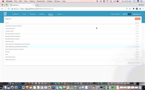 Protip Schedule Custom Goformz Reports Goformz