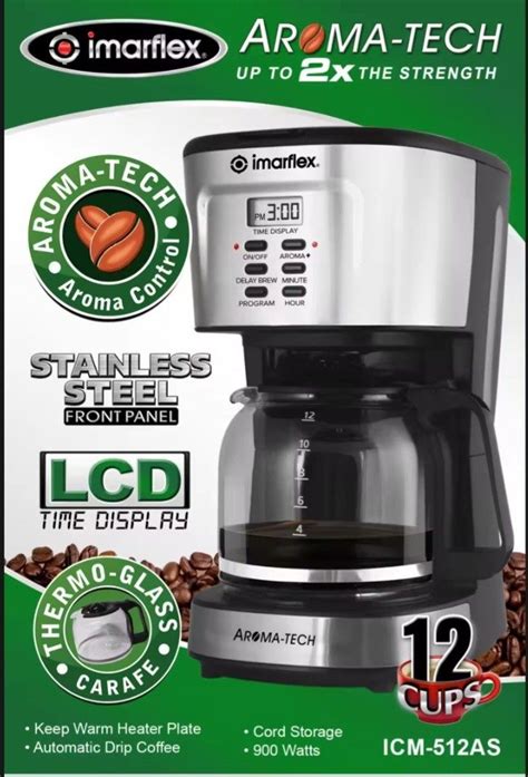 Imarflex Coffee Maker Tv And Home Appliances Kitchen Appliances Coffee