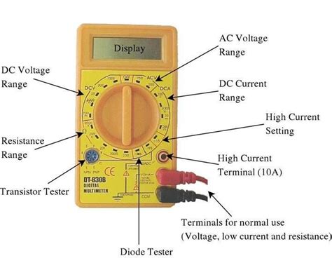 Multimeter Electric Circuit Diagram Multimeter Engineering E