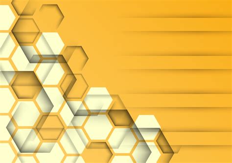 Hexagonal Abstract Background Hi Tech Honeycomb Texture Vector Illustration 20469944 Vector