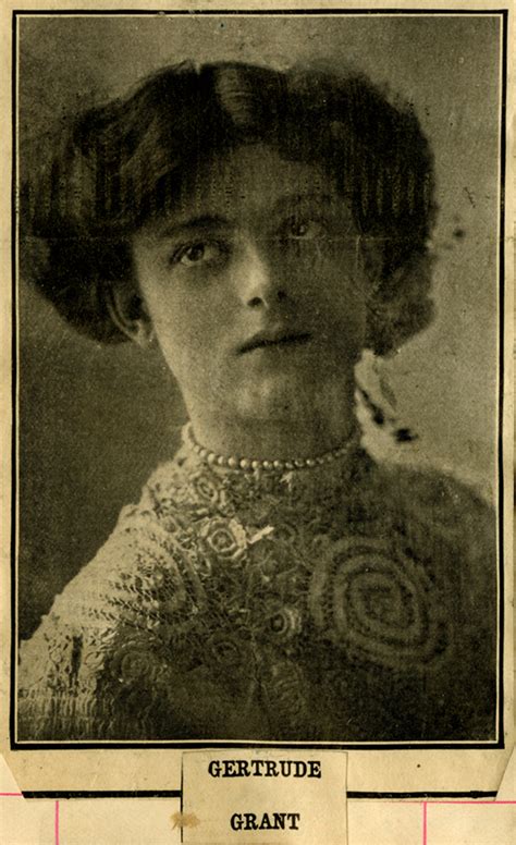 Gertrude Grant The American Vaudeville Archive — Special Collections
