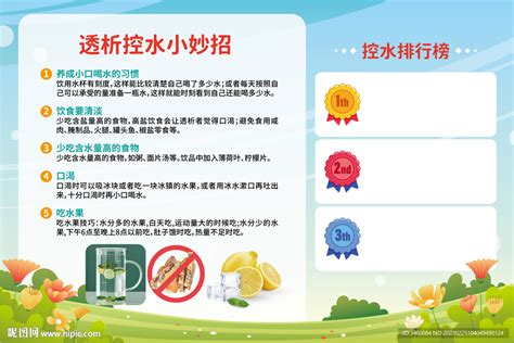透析控水小妙招设计图广告设计广告设计设计图库昵图网