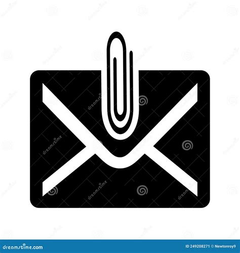 Email Attachment Symbol