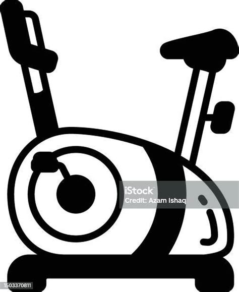 엑서사이클 개념 실내 사이클링 벡터 아이콘 디자인 피트니스 및 웰빙 기호 운동 및 역도 기호 개인 훈련 장비 스톡 일러스트레이션 강사에 대한 스톡 벡터 아트 및 기타 이미지