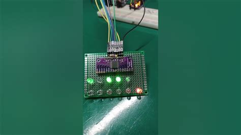 I Made A Binary Clock With Esp32 Youtube