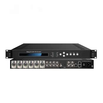 Single Channel Broadcasting Sdi To Ip Encoder Mpeg2 H 264 Downscale 1080p To Sd Ip Streamer