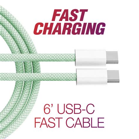 Usb C Fast Charging Braided Cables Colors Smashdiscount Com