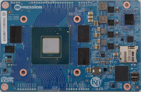 Sulfur Som And Carrier Board Mpression